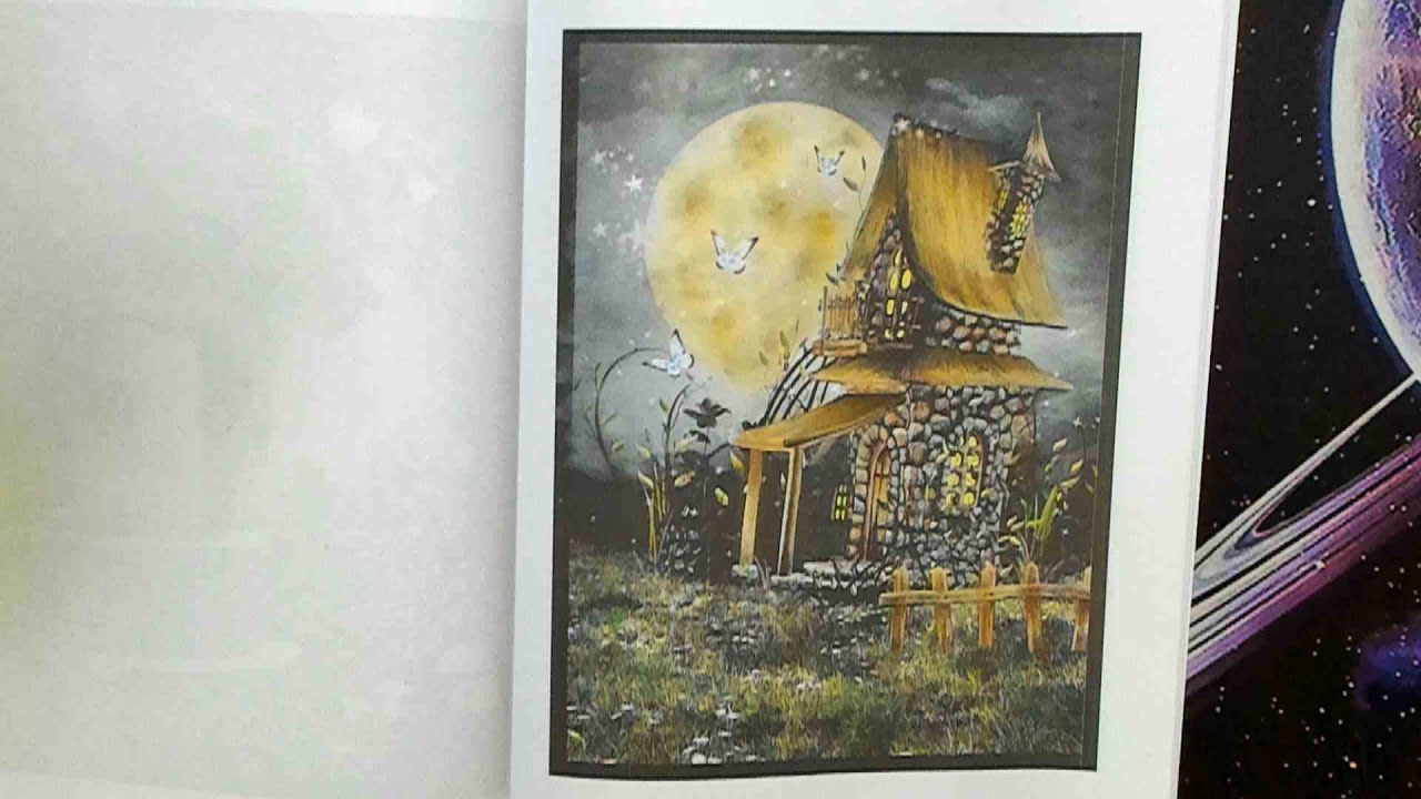 Dream World, colouring page 41 (part 1/1) 12-7-20 - YouTube