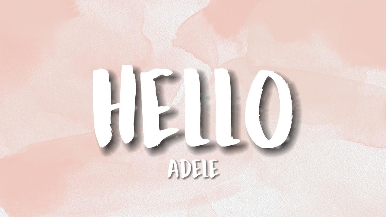 Adele - Hello (Lyrics - MEMORY LYRICS) - YouTube