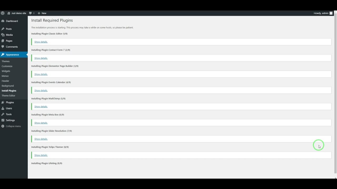 Plugins Installation - YouTube
