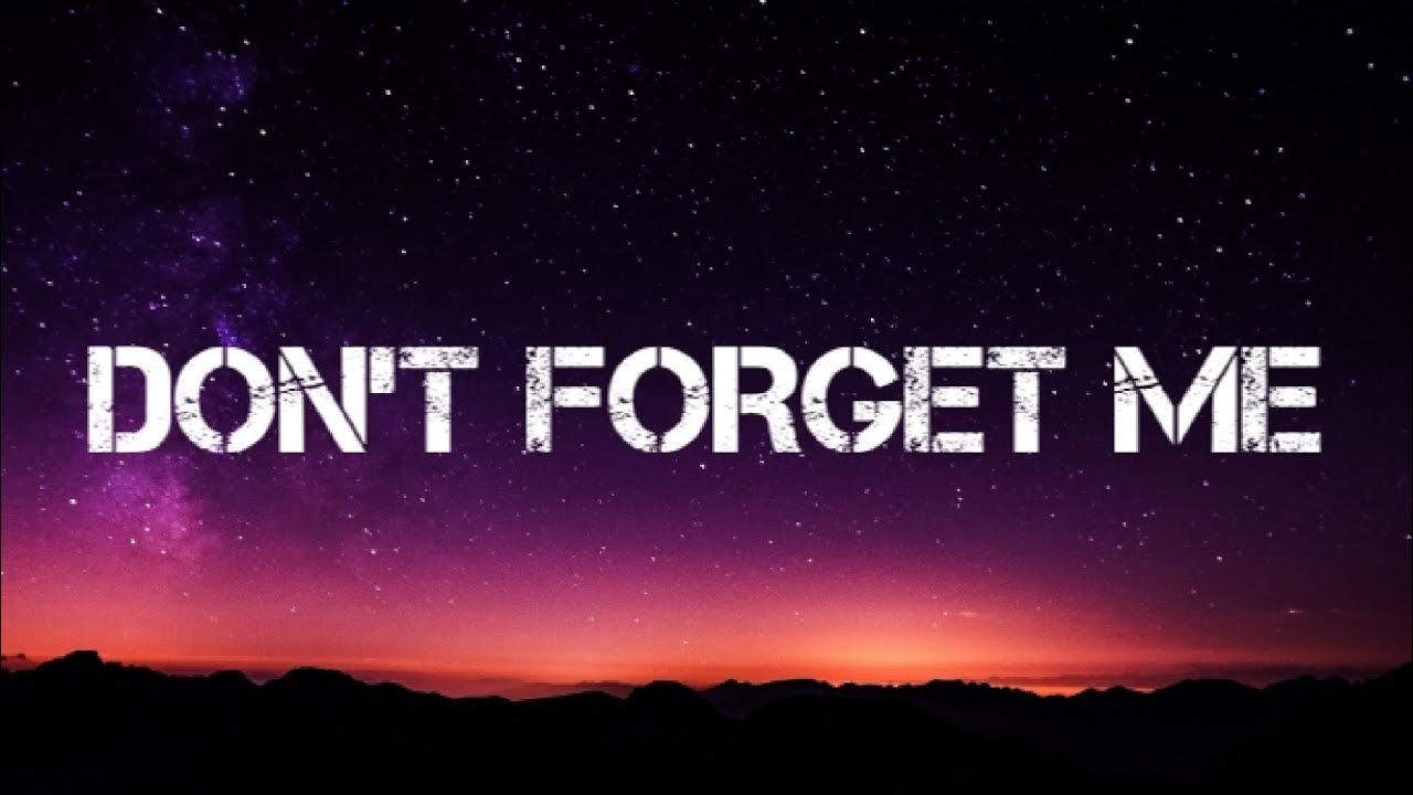 Tim Ultra - Don't Forget Me - YouTube