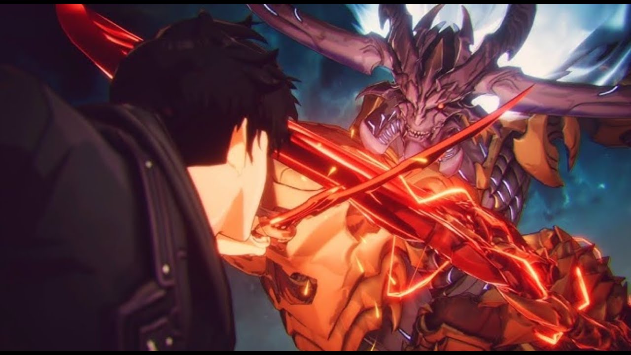 Monarch of White Flames Baran Vs Sung Jinwoo - Solo Leveling Arise # ...