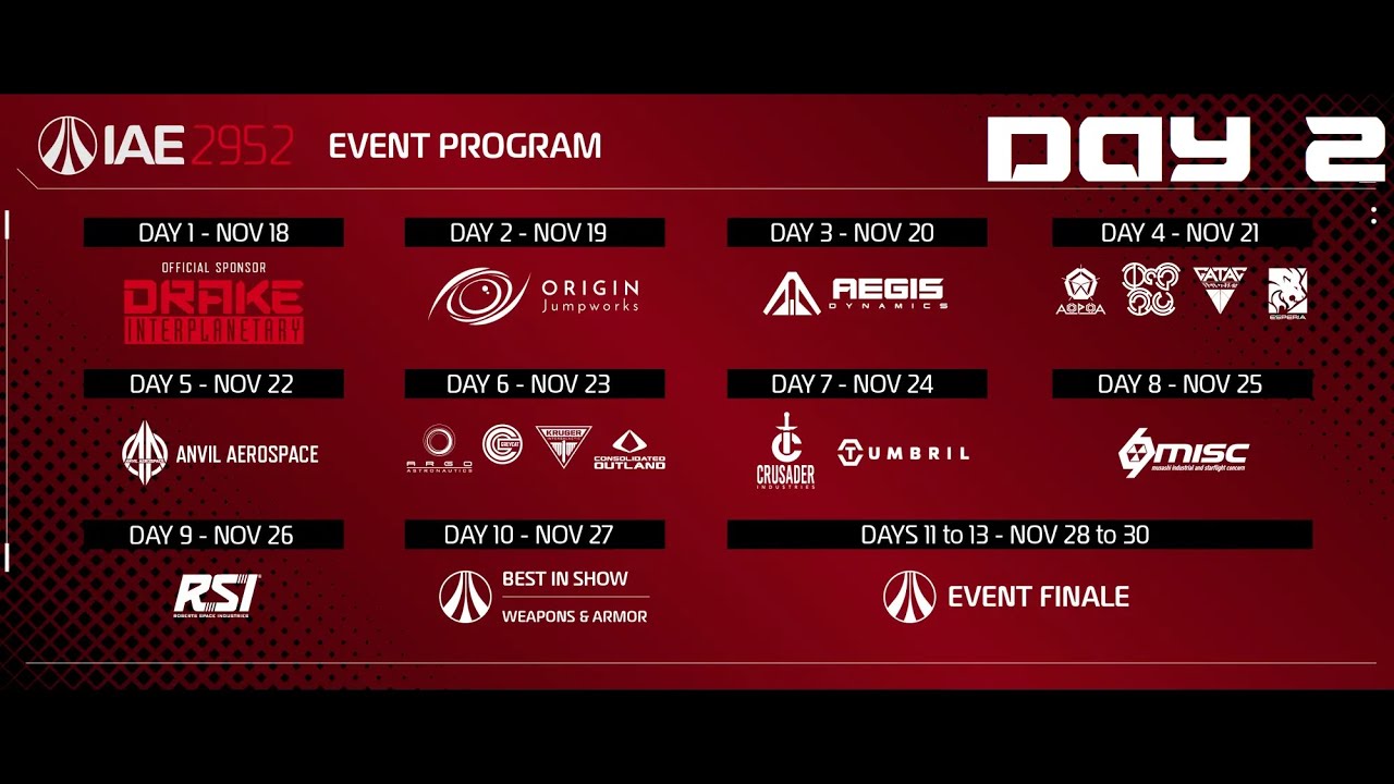 Origin Day IAE 2022 - Star Citizen - YouTube