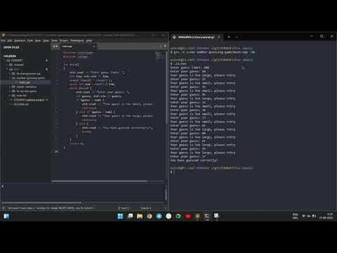 CodSoft | C++ | Task 1 Demo | Number Guessing Game - YouTube