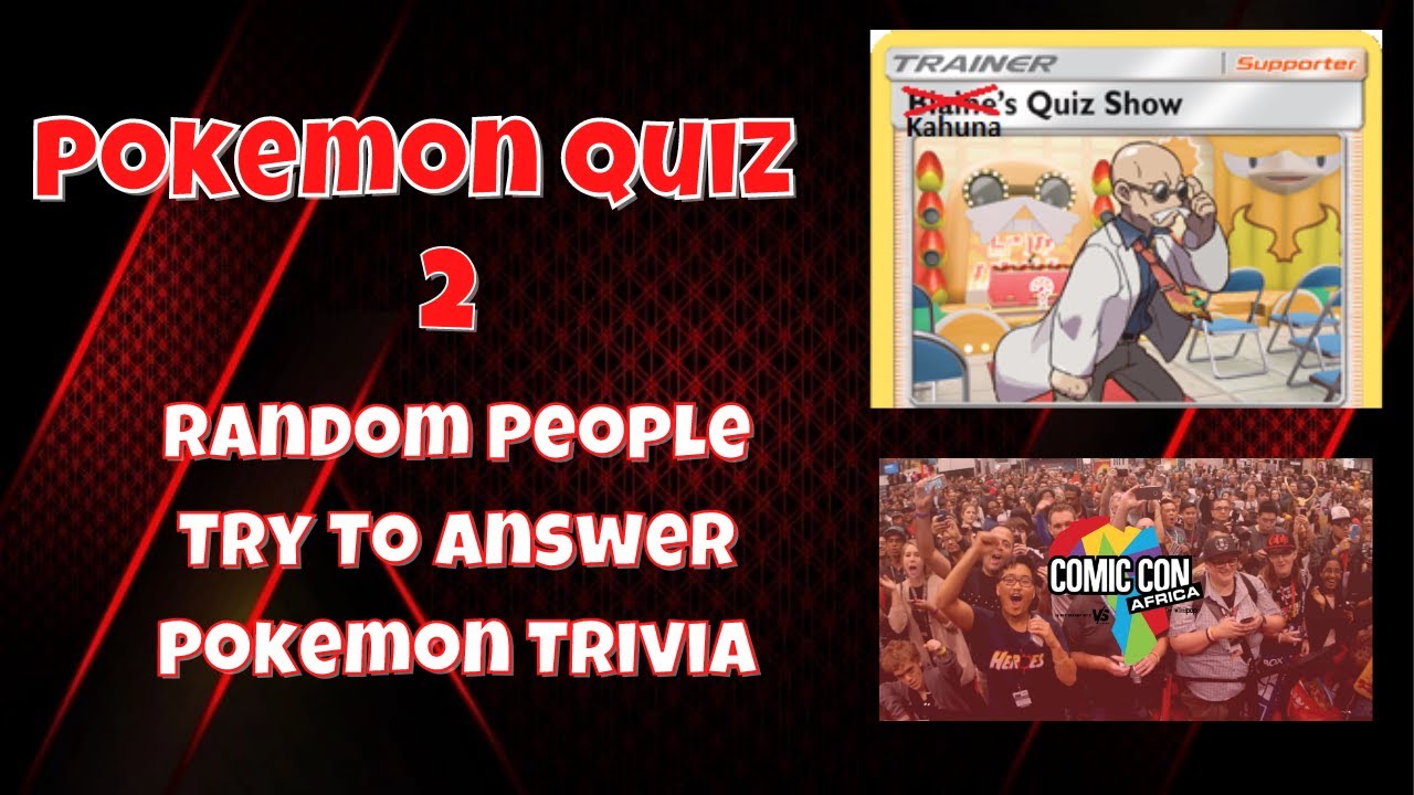 IMPOSSIBLE Pokemon Quiz | How Many Can You Get?!? - YouTube