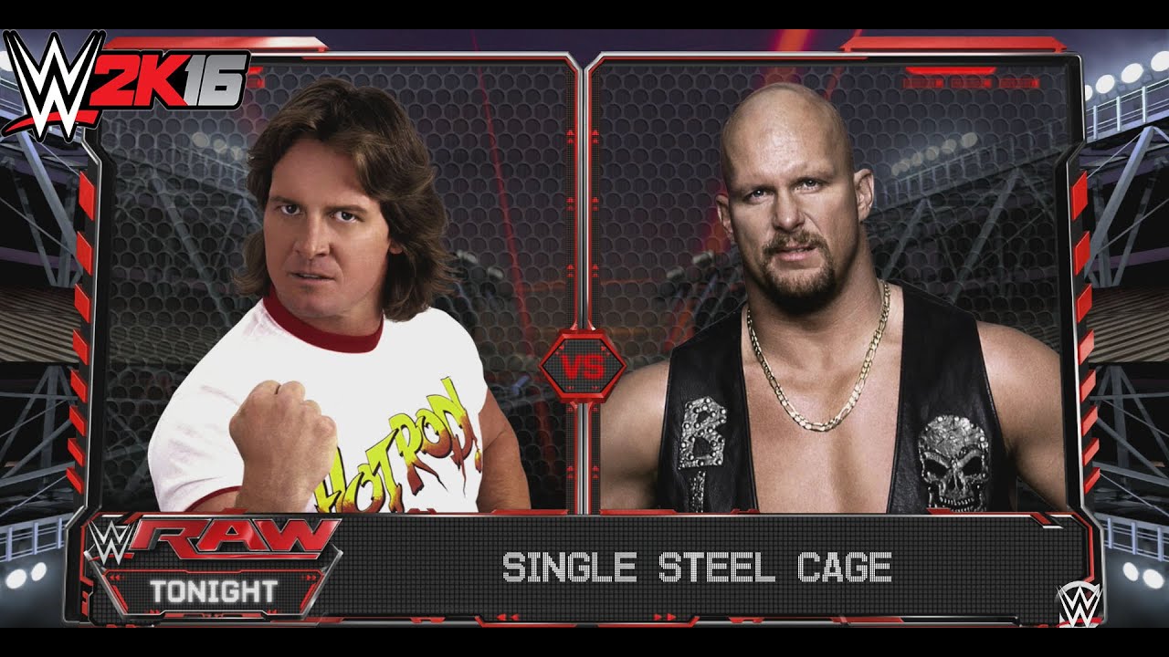 WWE Monday Night Raw Stone Cold Steve Austin vs "Rowdy" Roddy Piper ...