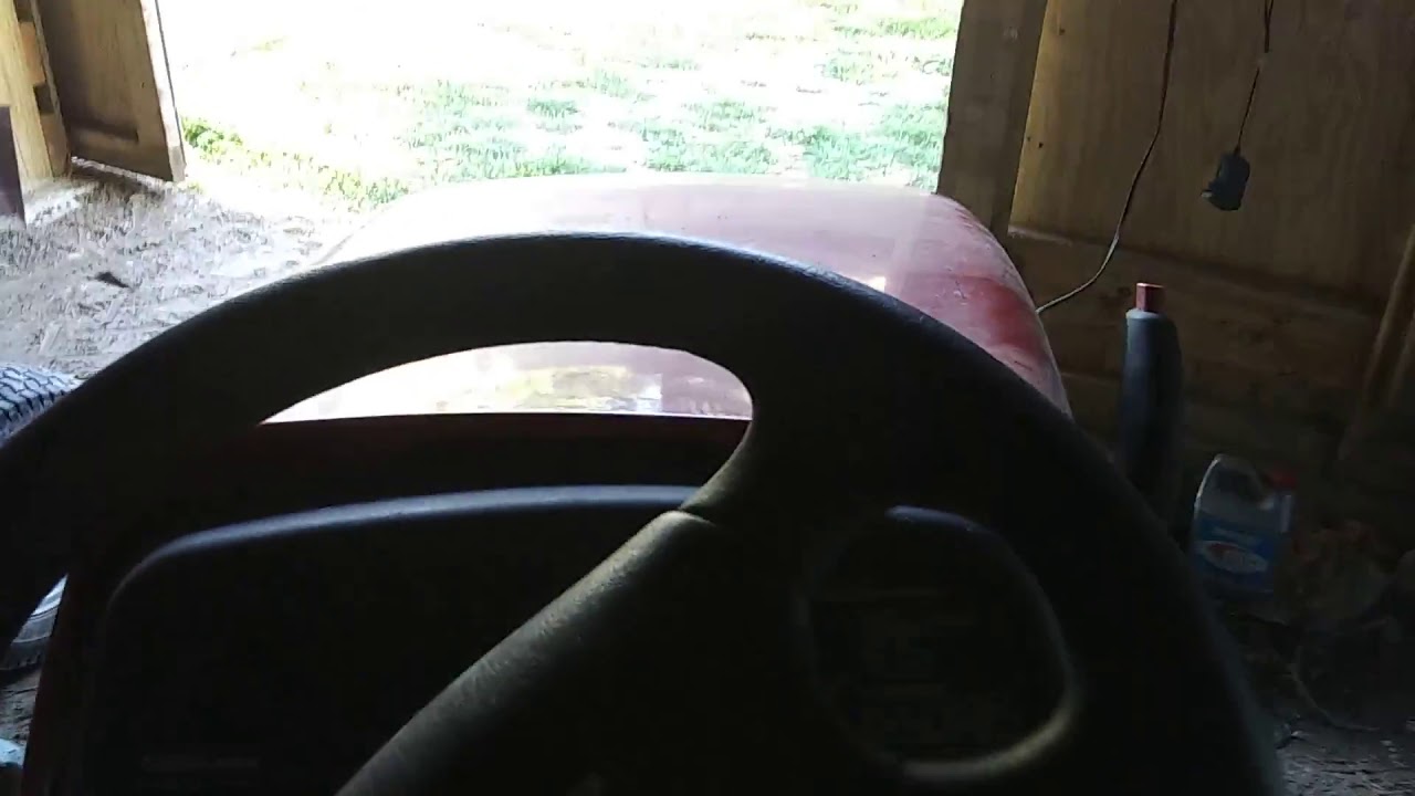 Starting a Craftsman GT 6000 Riding Lawn Mower - YouTube