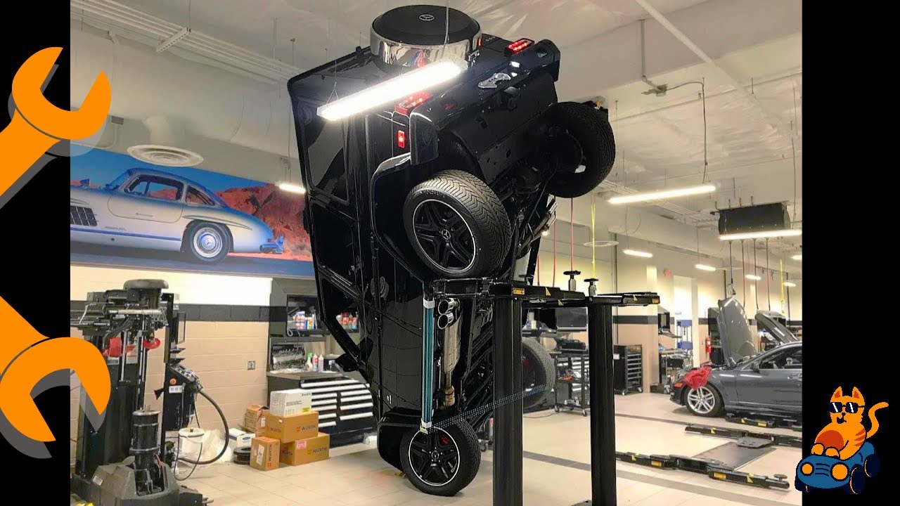 This Is Why Your Oil Change Takes So Long: Mechanics at Work Funny ...