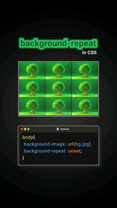 Boost Your Css Skill Css Background Repeat Property Css Coding Shorts Webdesign Cssshorts