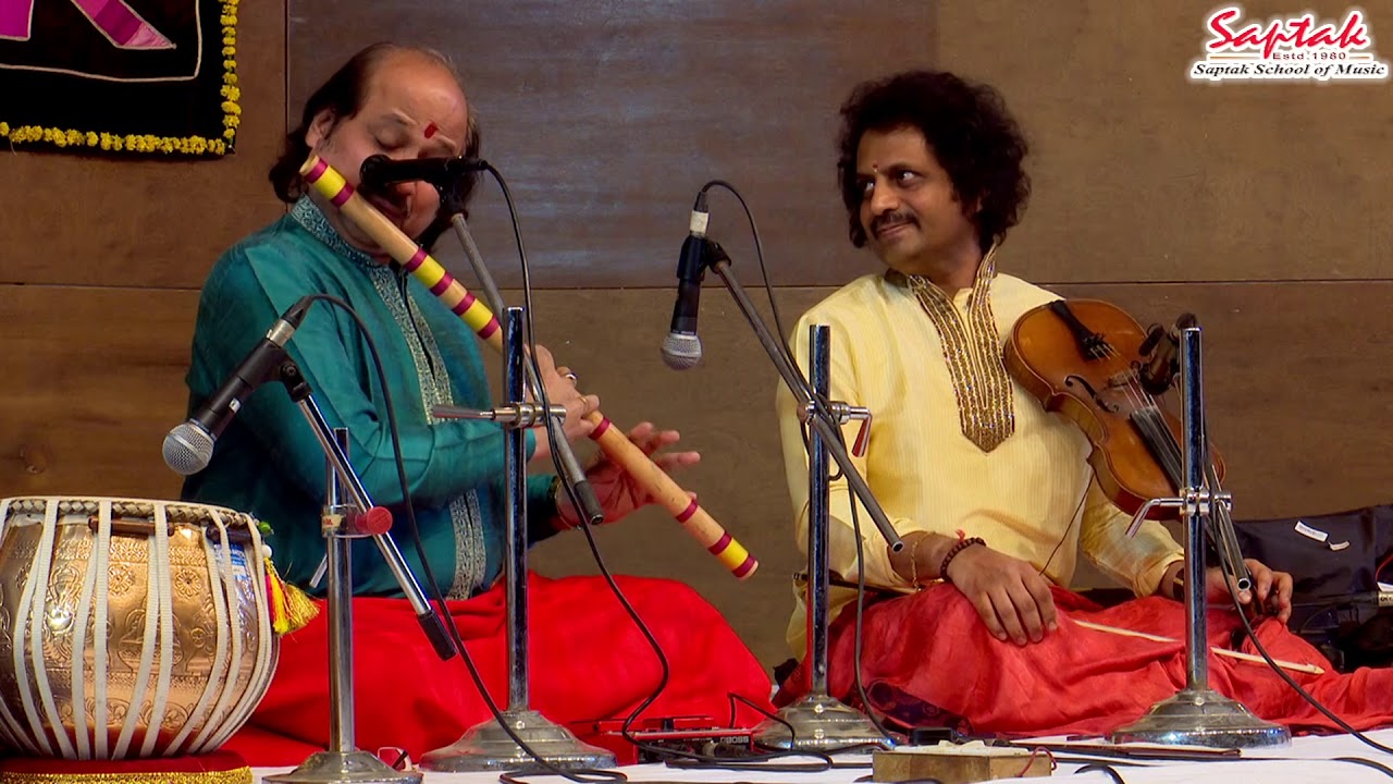 Shri Ronu Majumdar & Shri Mysore Manjunath - Flute & Violin (Saptak ...