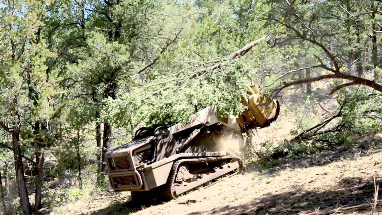 Tree Masticator dons a Ghillie Suit. - YouTube