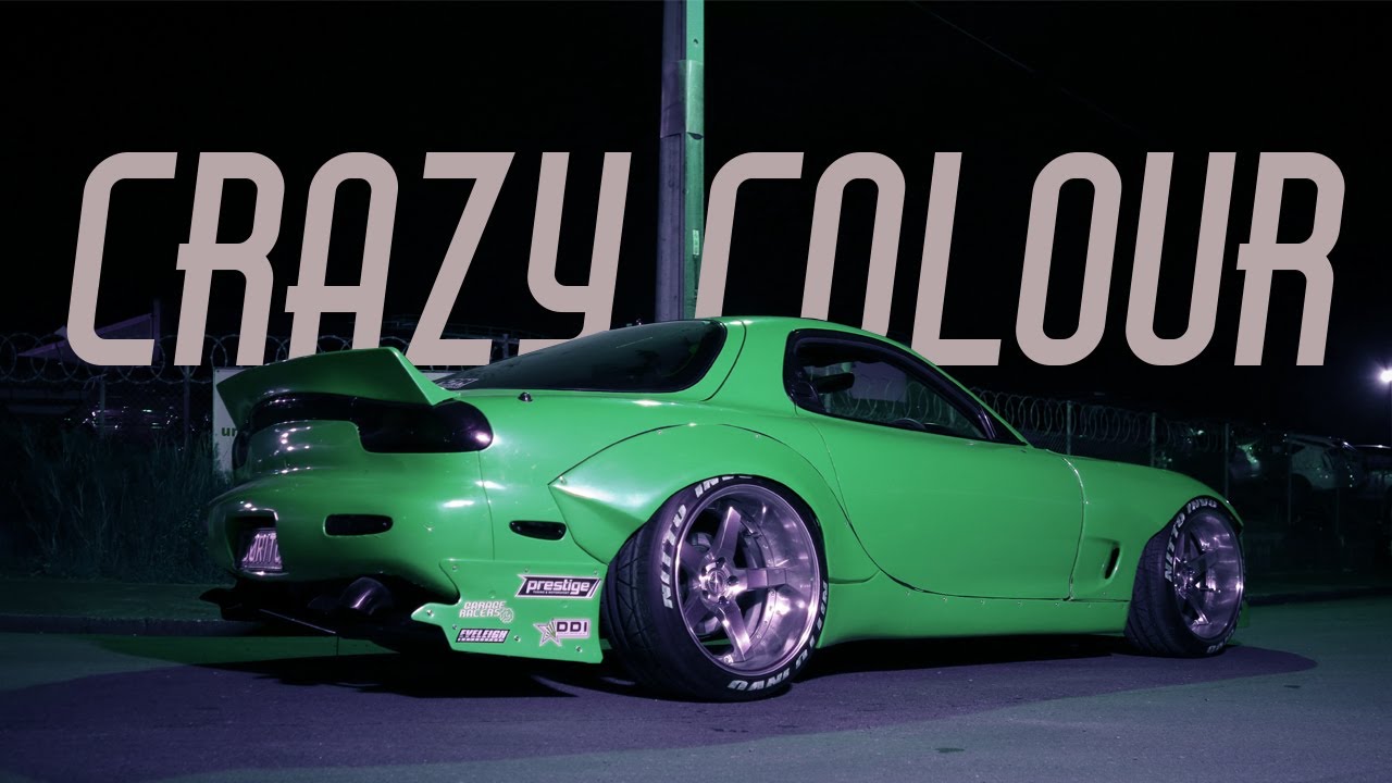 Wrapping a Widebody FD RX7 - YouTube