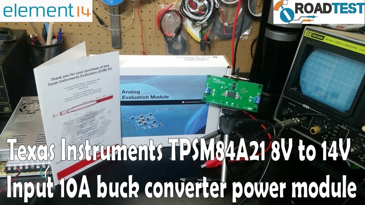 Road Test - Unboxing and Testing the Texas Instruments TPSM84A21 - 808 ...