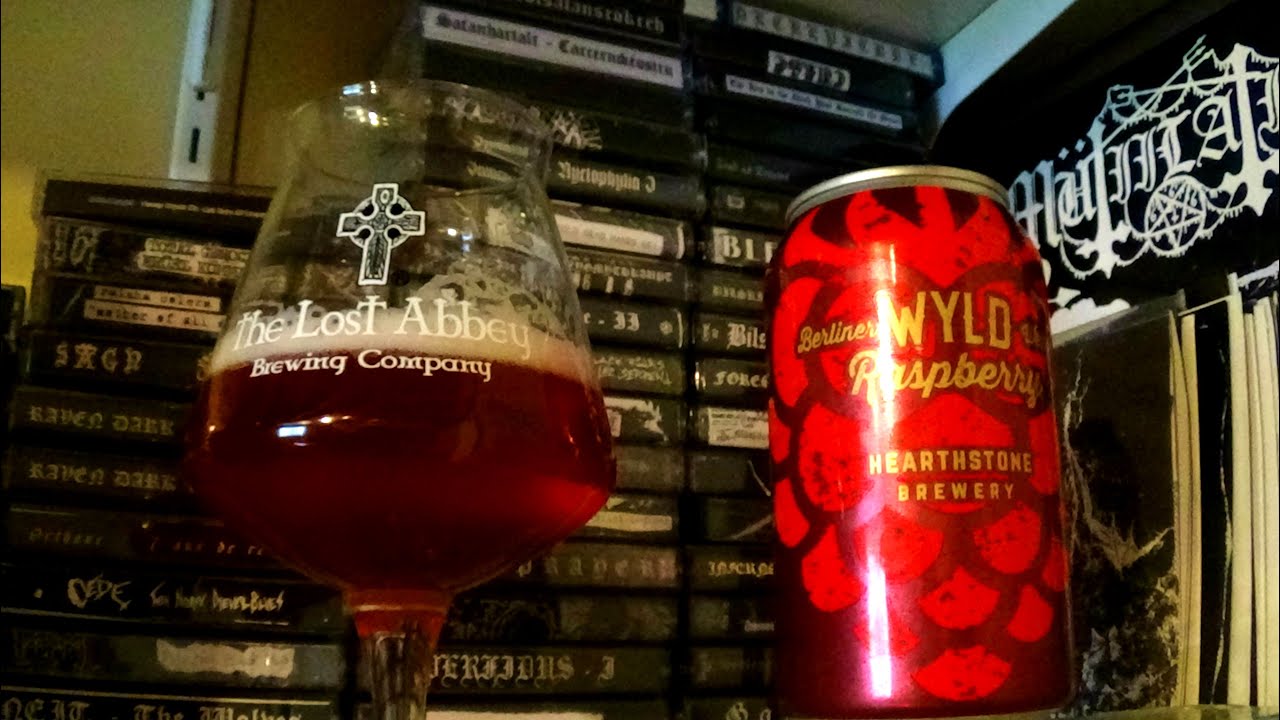 Hearthstone Wyld Raspberry Berliner Weisse - RUI - Beer Review #837 ...
