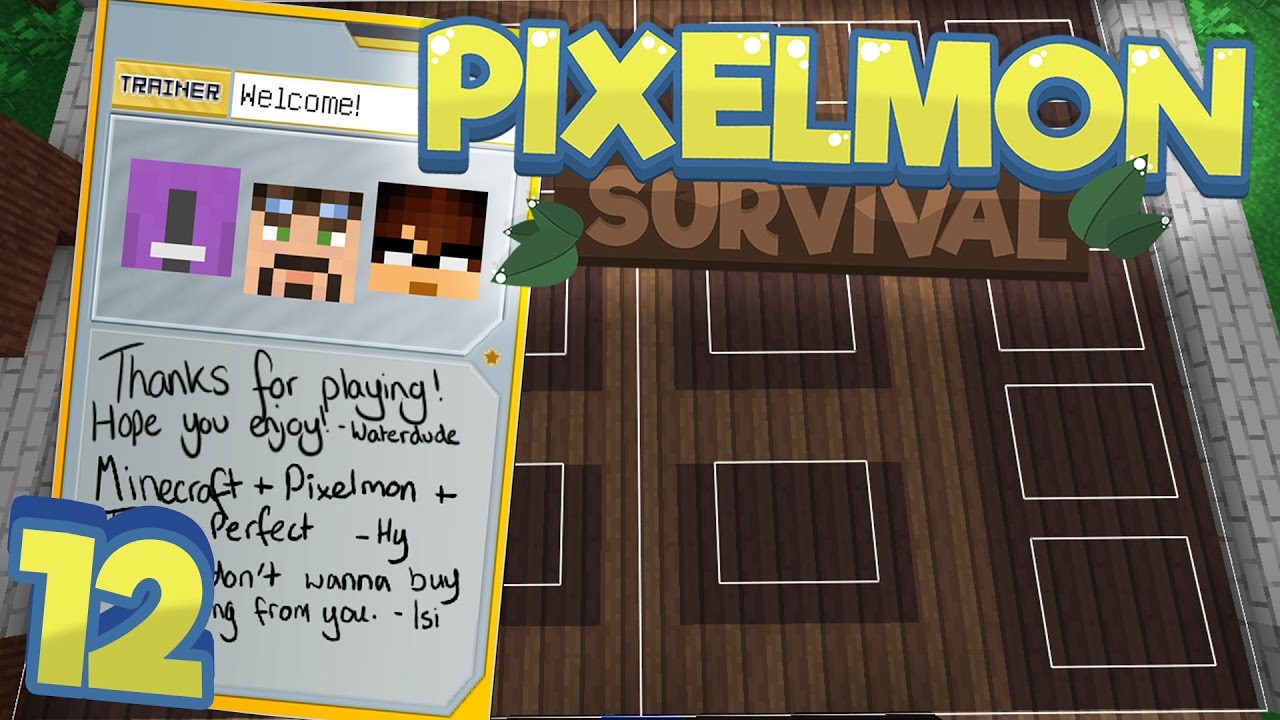 TCG in Game?│Pixelmon Survival[Ep.12] - YouTube