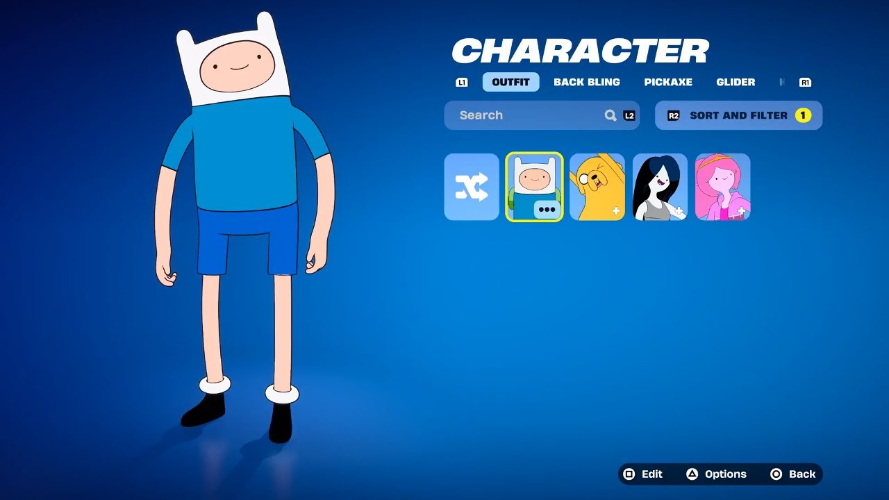 Fortnite x Adventure Time Skins Showcase! (Early Full Showcase) - YouTube