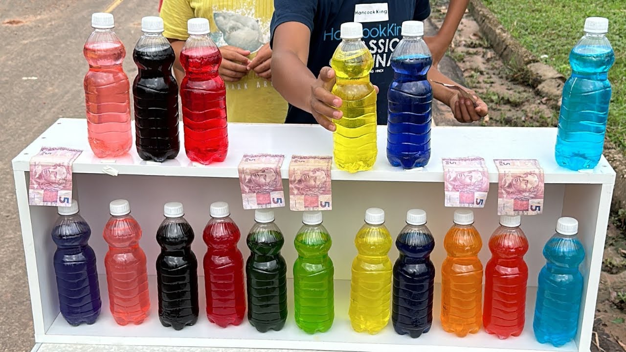 GARRAFA DA SORTE: Ganhe Dinheiro com se acertar a cor! - YouTube