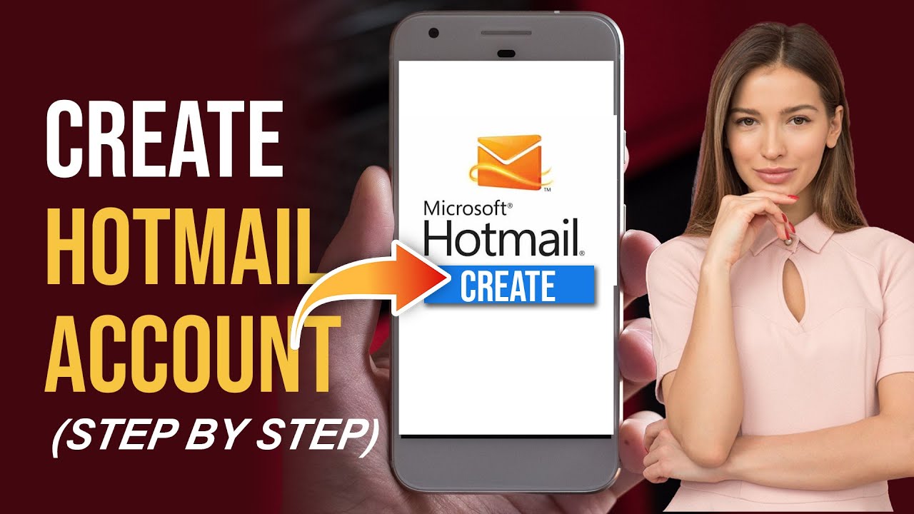 How To Create New Hotmail Account | Hotmail Account Registration ...