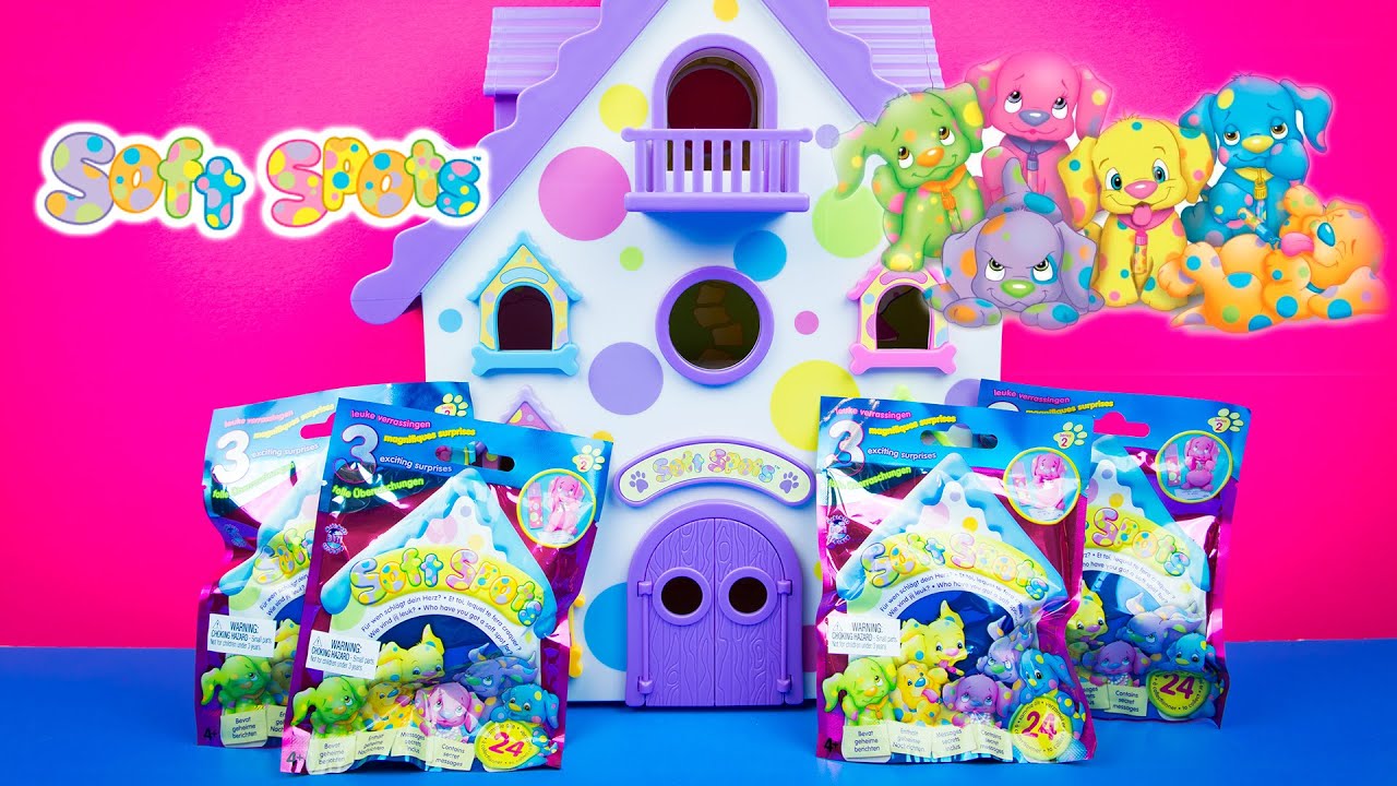 Soft Spots Kennel Hotel & Blind Bags Mystery Surprises Kinder Playtime ...