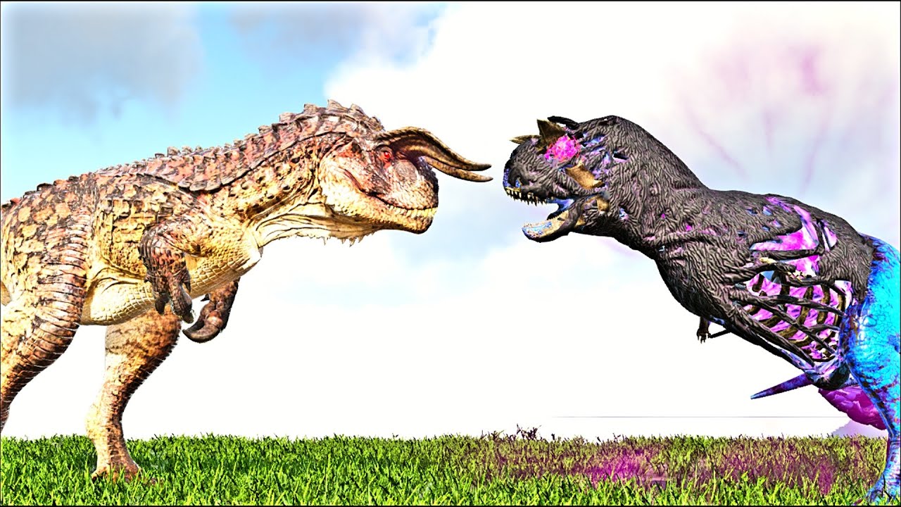 NEW HYPO CARNOTAURUS (THE ISLE) VS SPITED REVENANT ALPHA CARNOTAURUS ...