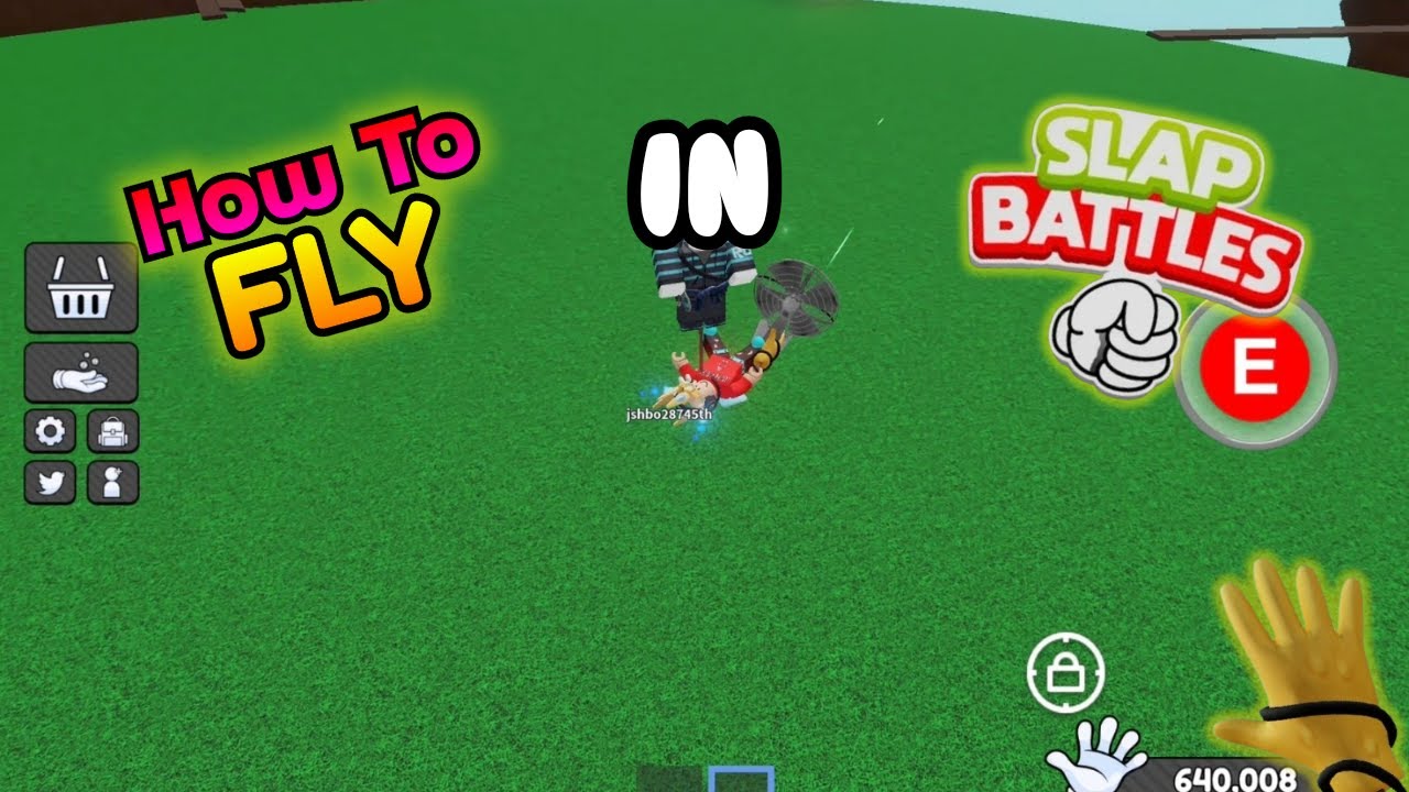 How To "FLY" In SLAP BATTLES | Slap Battles - YouTube