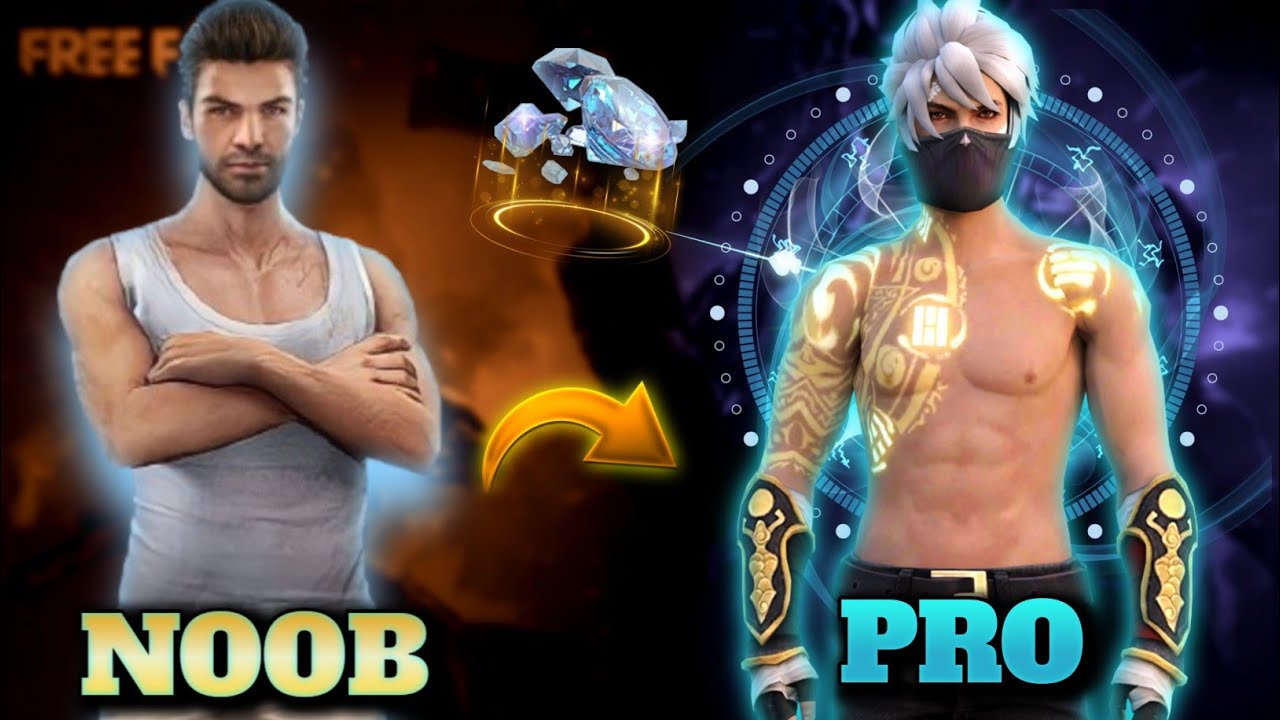 Free Fire Noob To Pro | Make Level 1 Noob Id in Pro 3 Mins | Garena ...