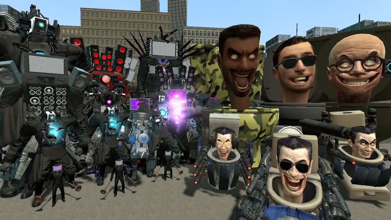 NEW UPGRADED TV MAN ULTRA CAMERAMAN TITAN AND SPEAKERMAN VS DaFuq!?Boom ...