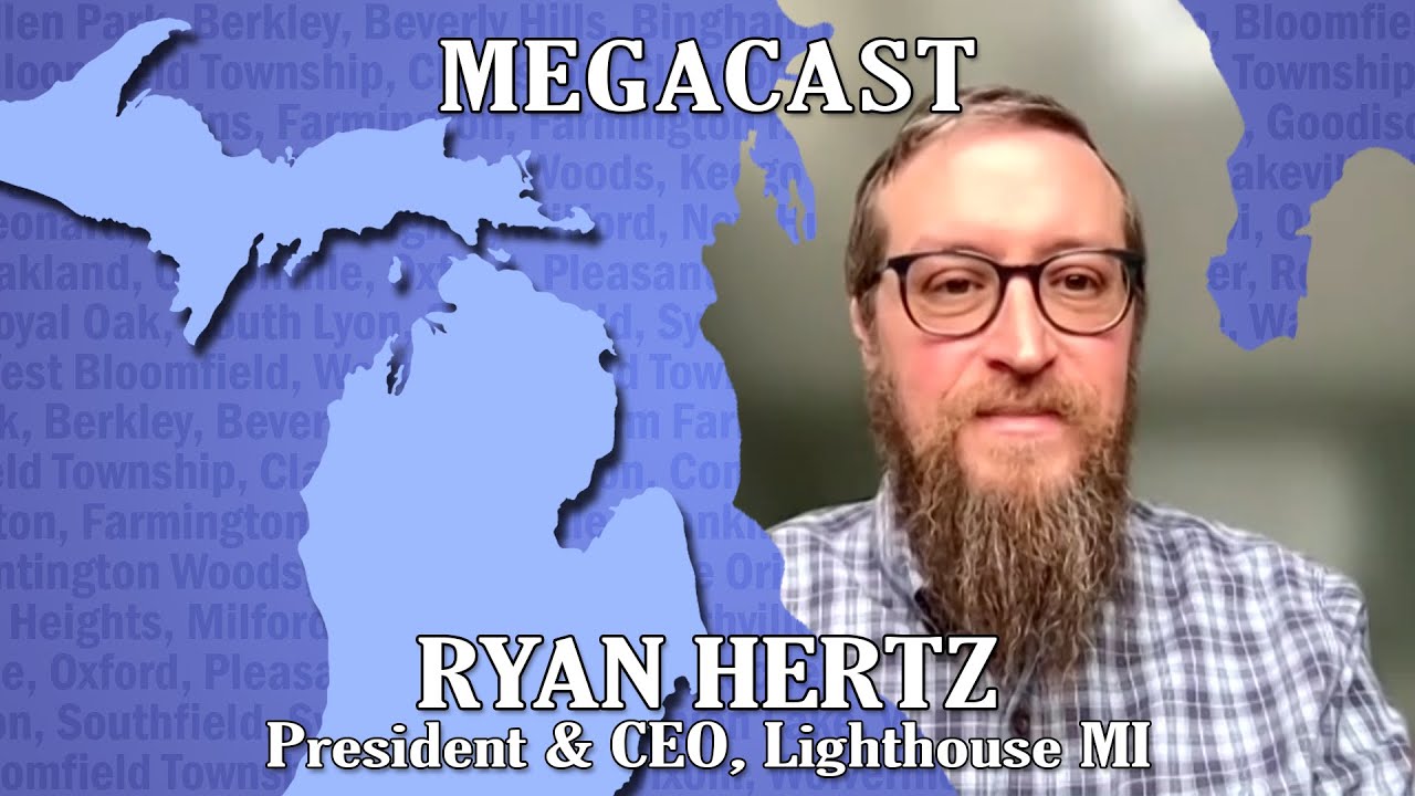 President & CEO of Lighthouse MI Ryan Hertz and delivering over 3000 ...