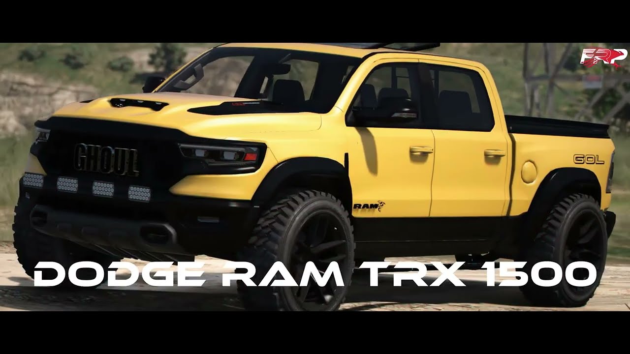 Dodge RAM TRX 1500 2019 Ghoul | FRP Limited Vehicle Donation Showcase ...