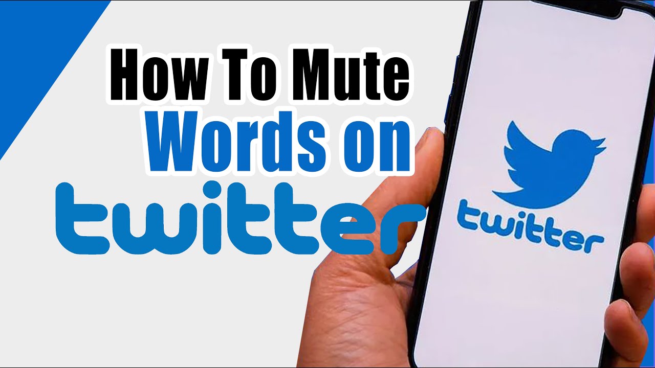 How To Mute Words On Twitter 2022 - YouTube