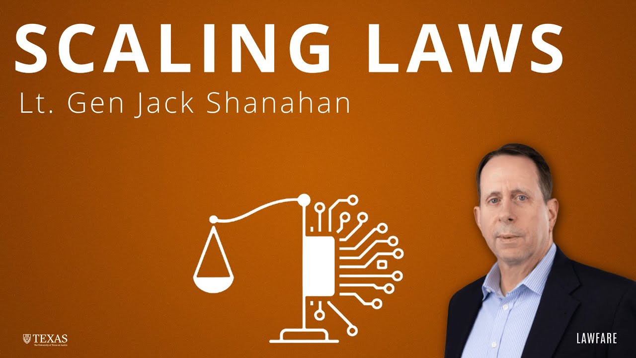 Scaling Laws: Lt. Gen Jack Shanahan: Defense's AI Integration - YouTube
