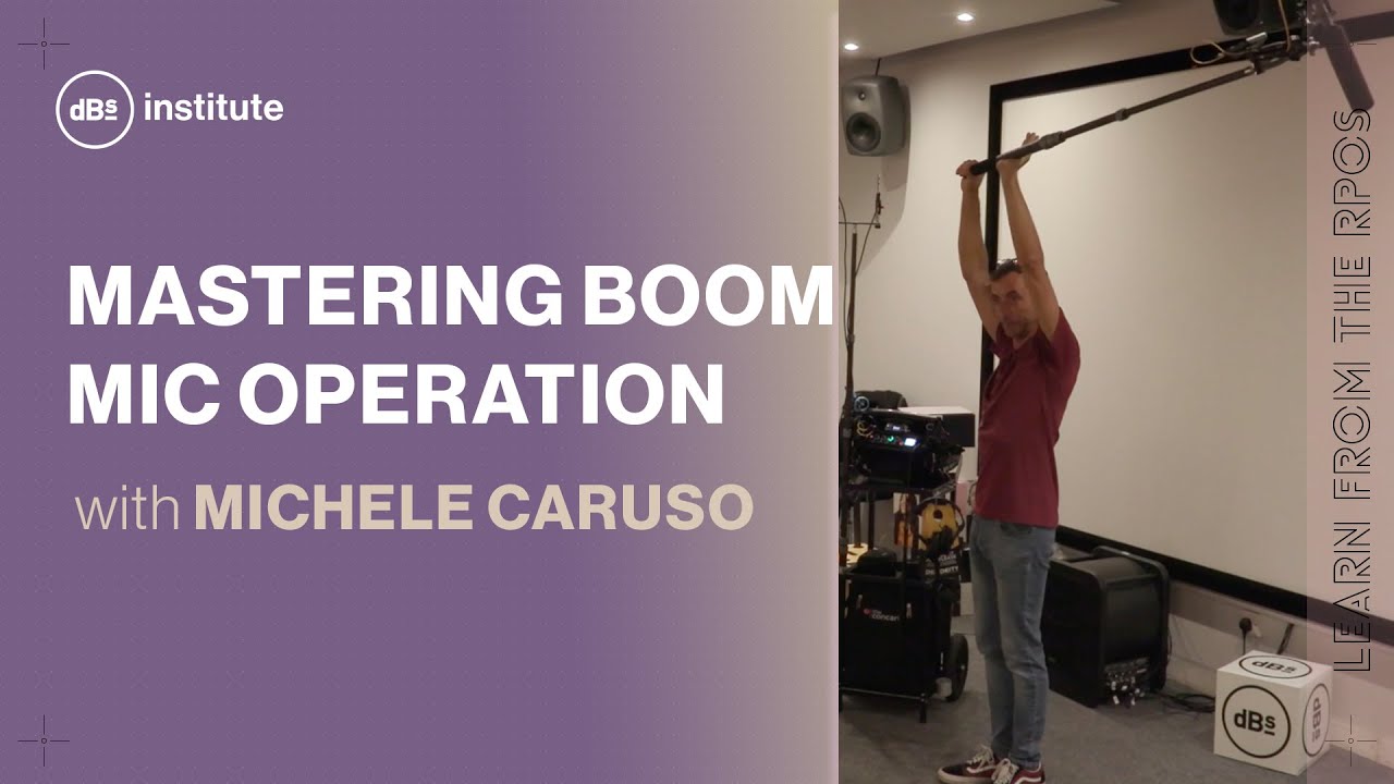 Mastering the boom pole: How to operate a boom mic like a pro - YouTube