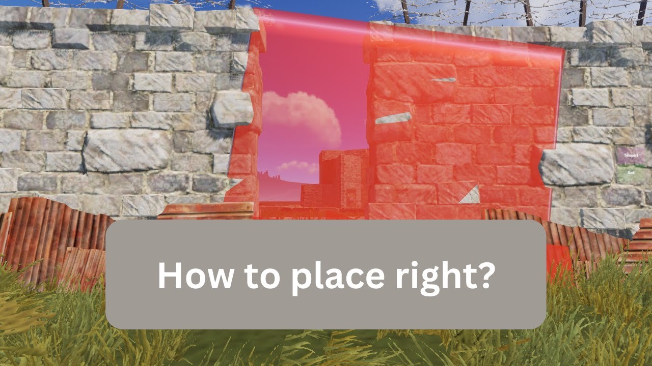 How to Place Compound Walls in Rust - YouTube