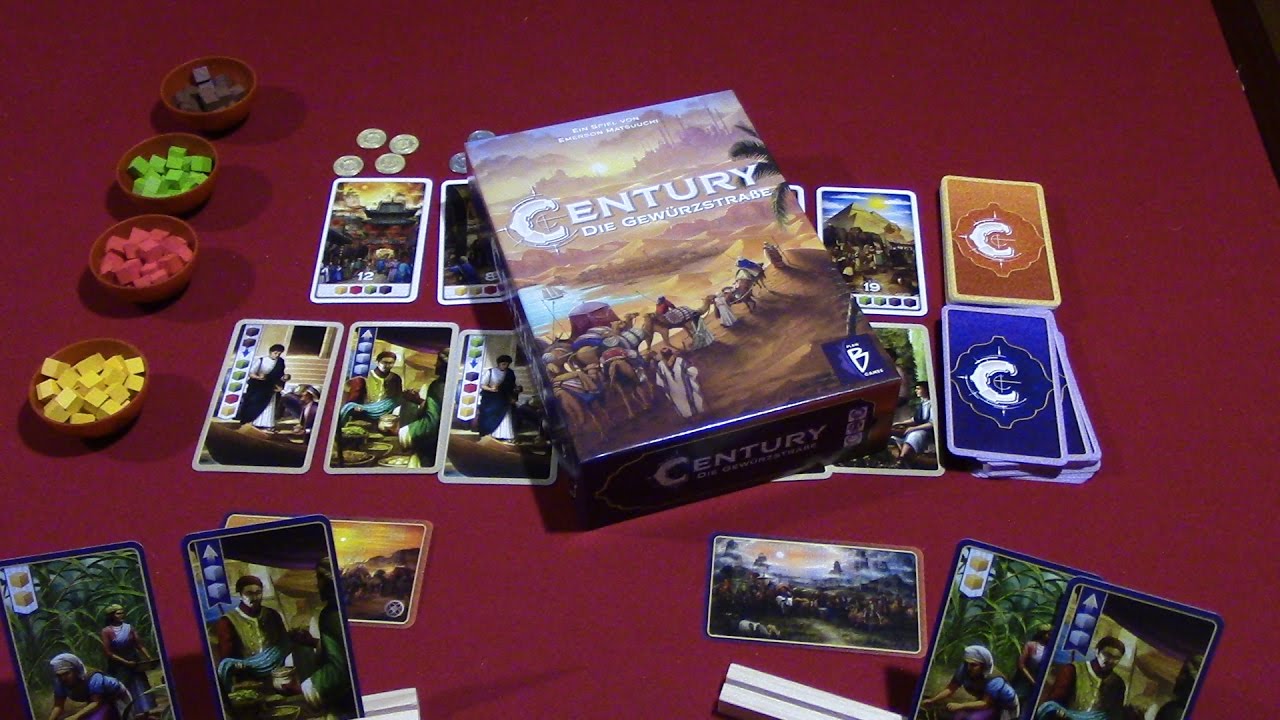 Jeremy Reviews It... - Century: Spice Road Board Game Review - YouTube