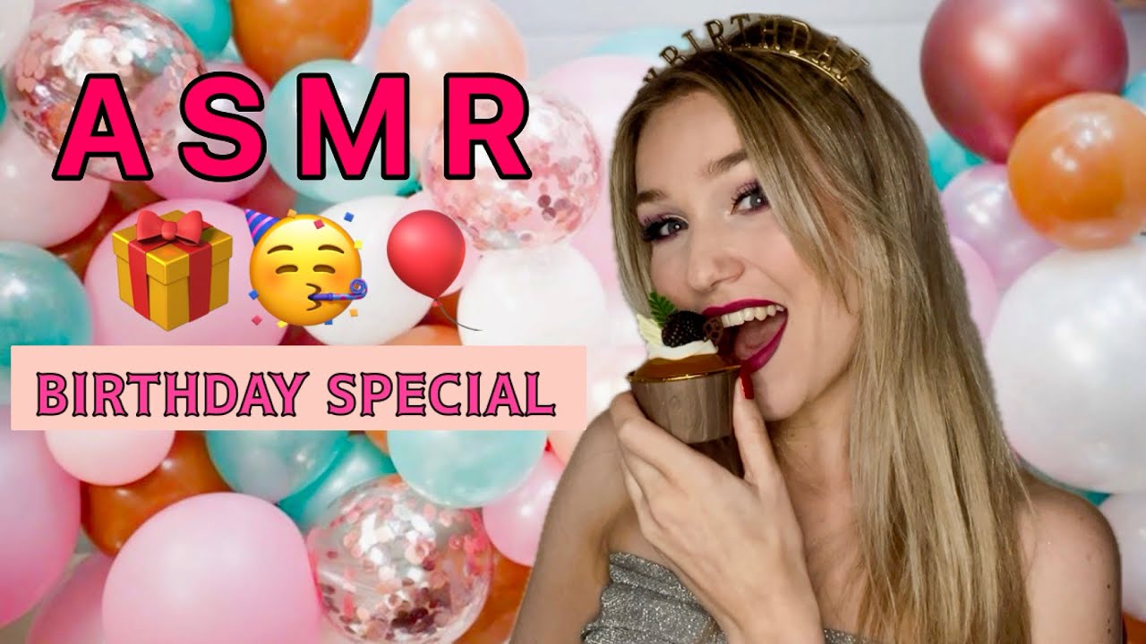 ASMR🎁🎈 | BIRTHDAY SPECIAL | 30👵🏻 - YouTube