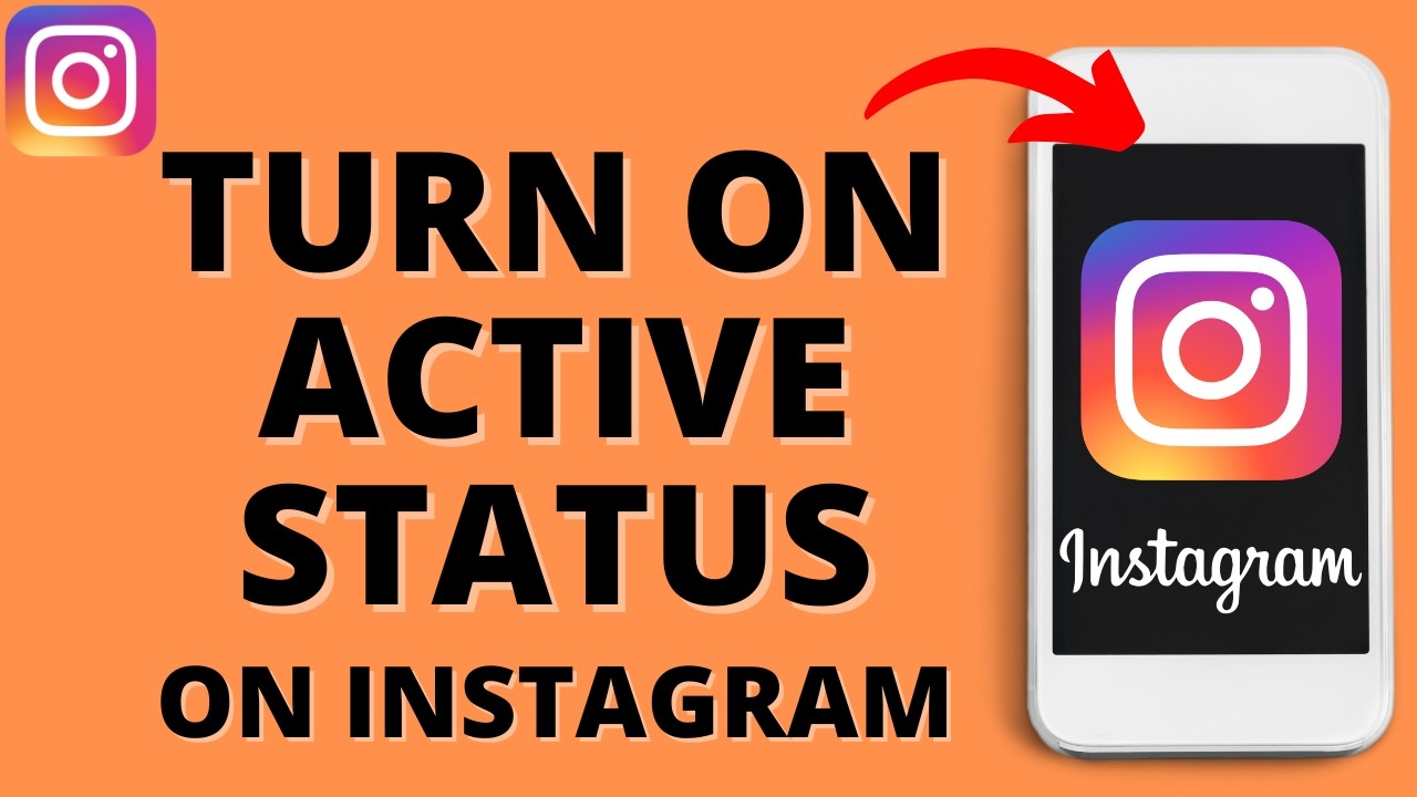 How to Turn On Active Status on Instagram - YouTube