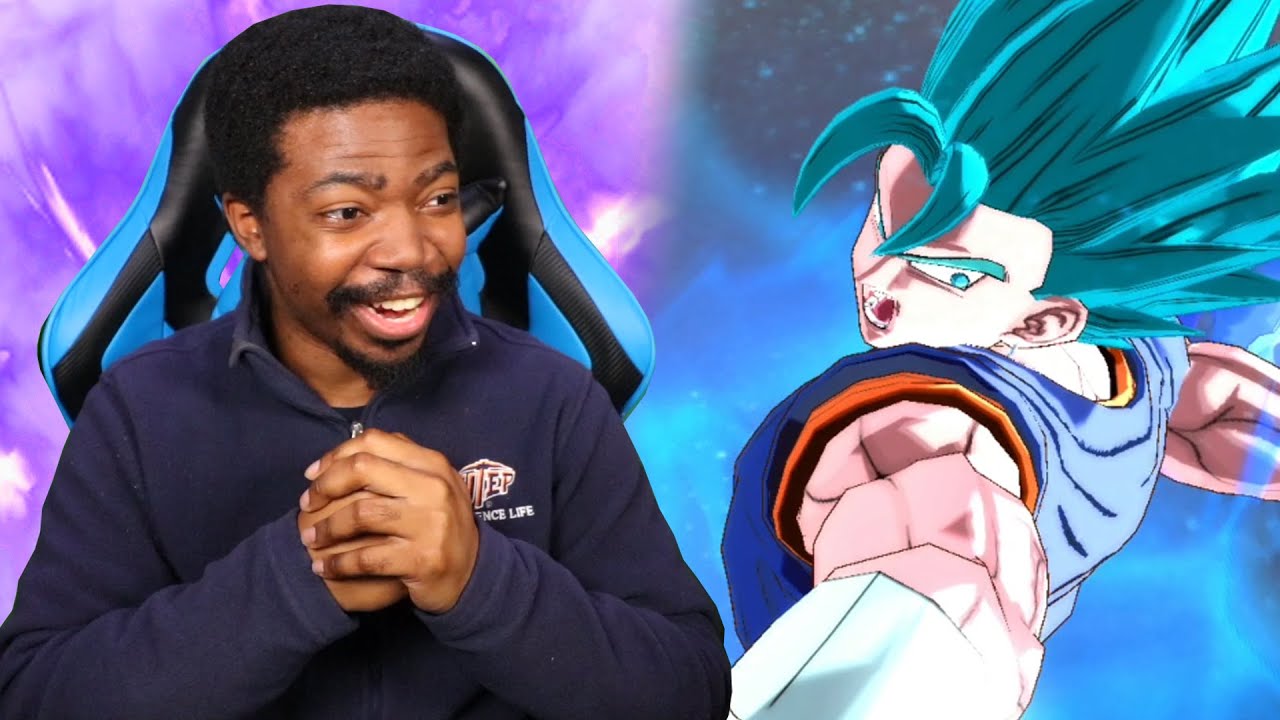 LANDING SPARKING VEGITO BLUE'S AMAZING LEGENDARY FINISH!!! Dragon Ball ...