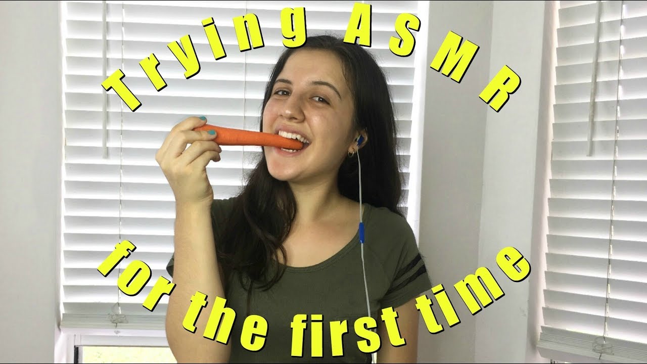 Trying ASMR for the first time! - YouTube