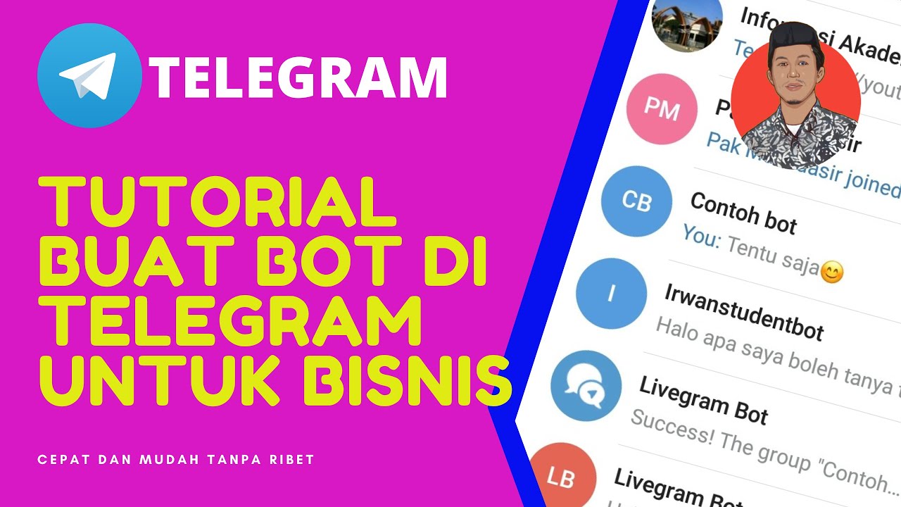 WAJIB TAU CARA BUAT BOT UNTUK BISNIS DI TELEGRAM - YouTube