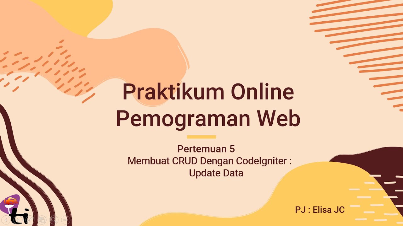 Membuat Crud Dengan Codeigniter Update Data Youtube 7146