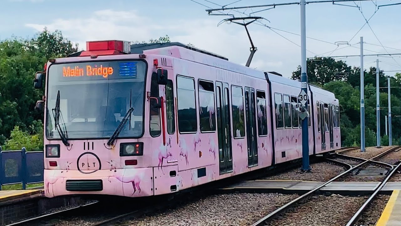 Stagecoach Sheffield SuperTram 111 At Beighton From Halfway To Malin ...