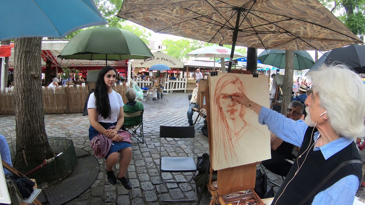 Artist Square Paris - YouTube