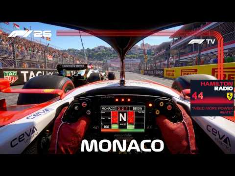 ULTRA REALISTIC F1 26 - Lewis Hamilton Ferrari SF-26 Monaco GP