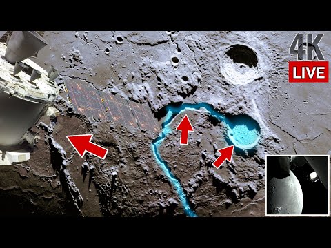 NASA Artemis I Release Breathtaking Rare Video Footage Of The Lunar Surface - Orion Live Moon Flyby