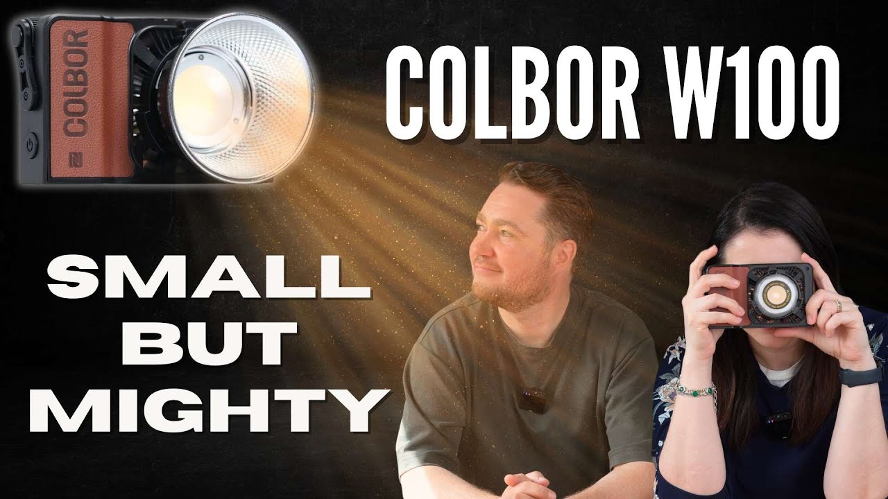 Colbor W100 Light - A Tiny Powerhouse! 100 WATTS in a small package! - YouTube