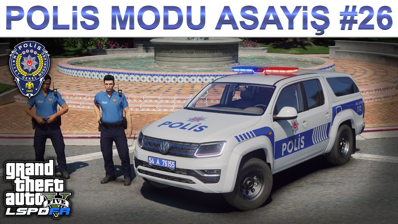 GTA 5 POLİS MODU ASAYİŞ #26 | VW AMAROK | LSPDFR - YouTube