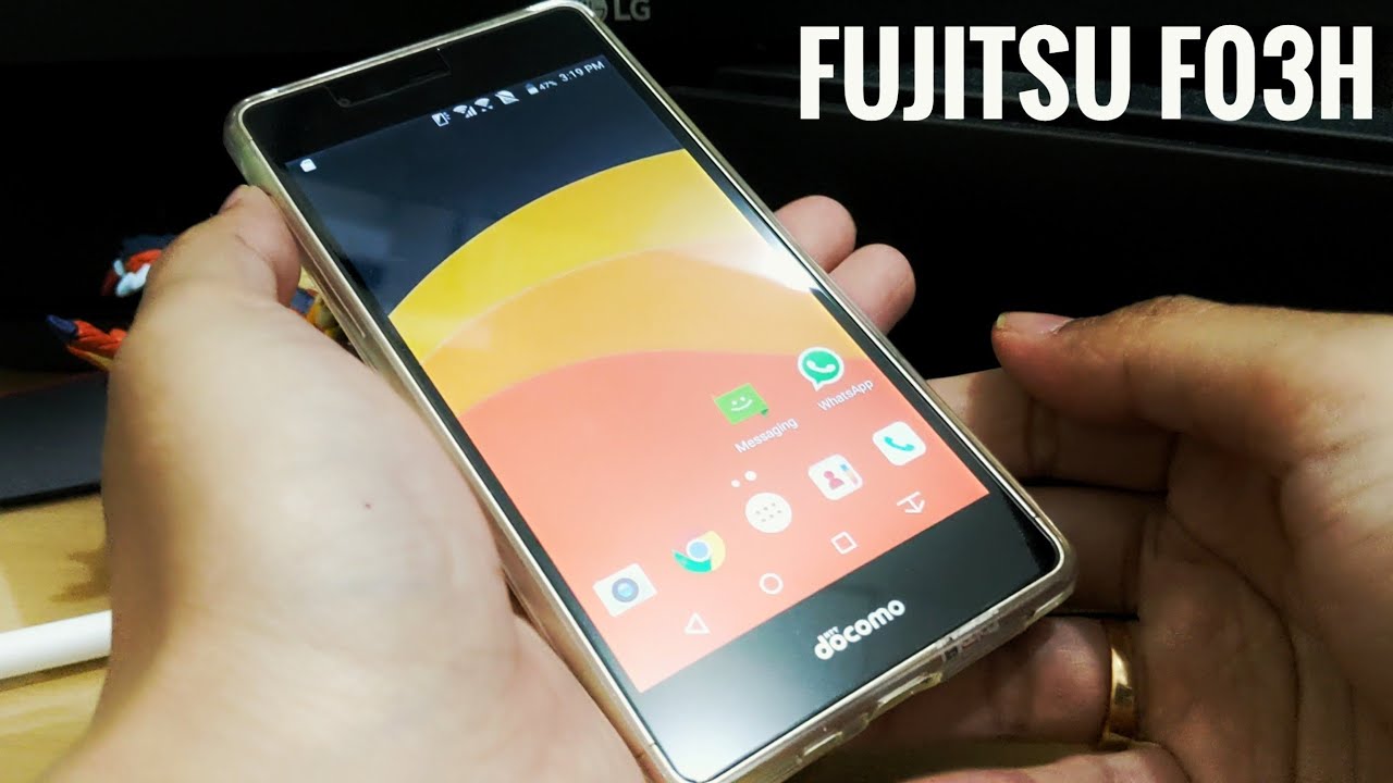 Fujitsu F03H - YouTube