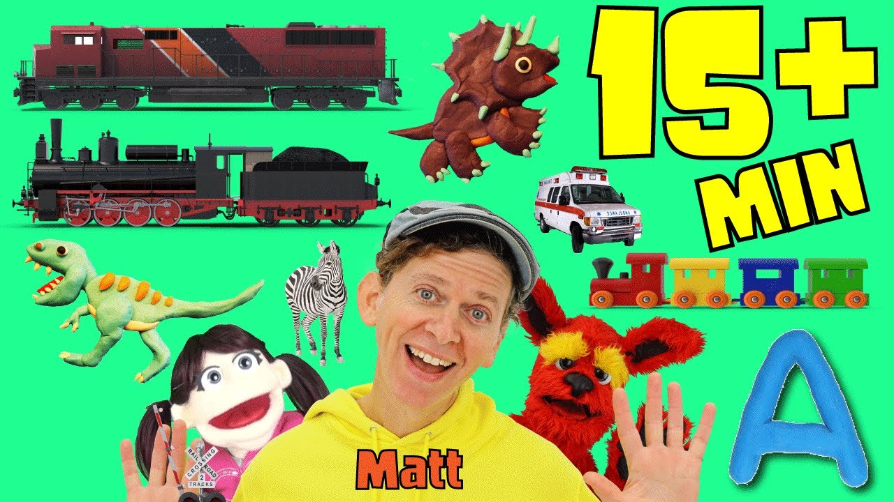 Trains and More | What Do You See? Song | My First 100 Words Songs ...
