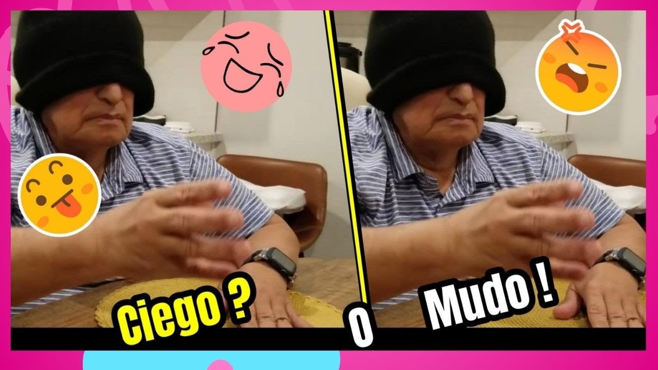 😅BROMA 🤣 CIEGO O MUDO!¡😄Un Experimento Divertido y Sorprendente!" - YouTube