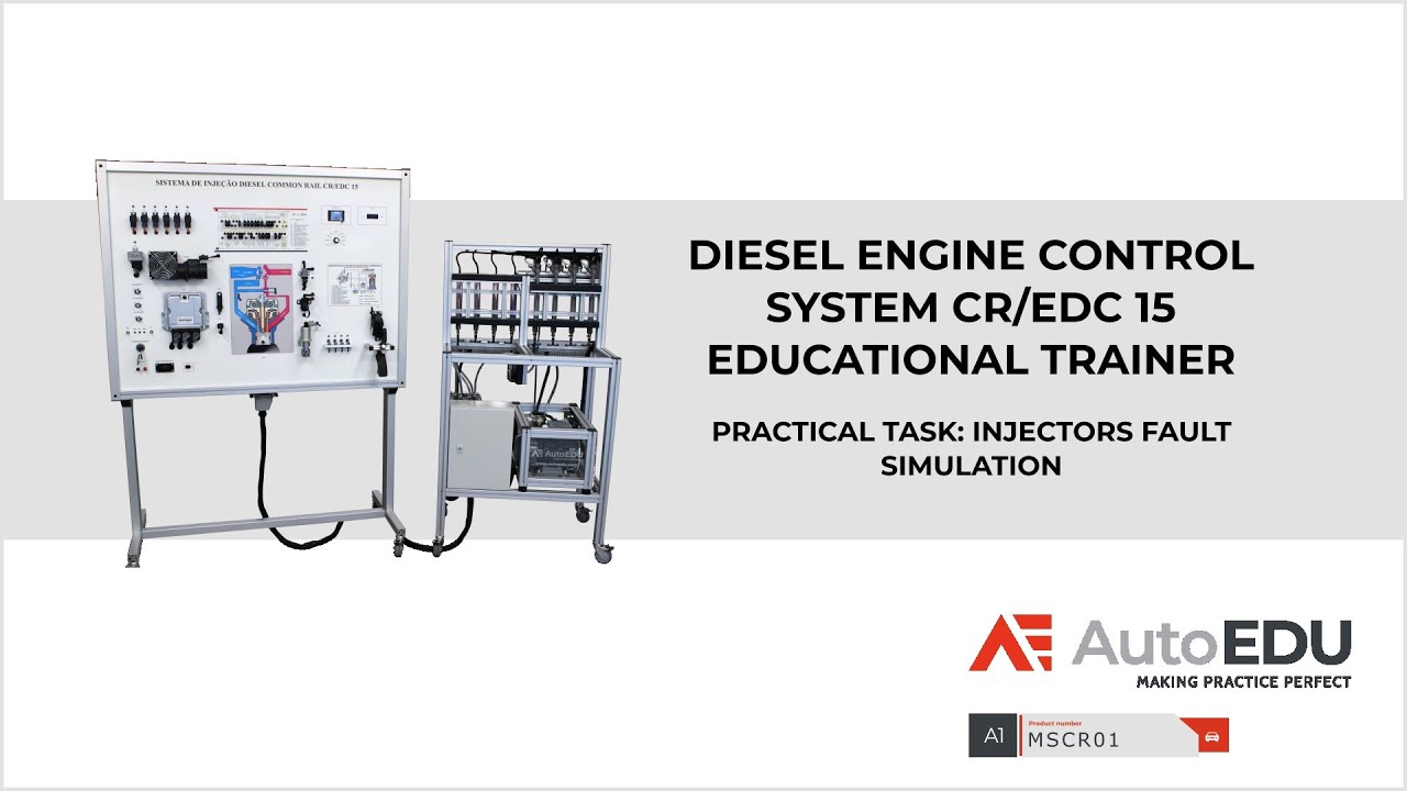 INJECTOR FAULT SIMULATION | Diesel engine control system CR/EDC 15 ...