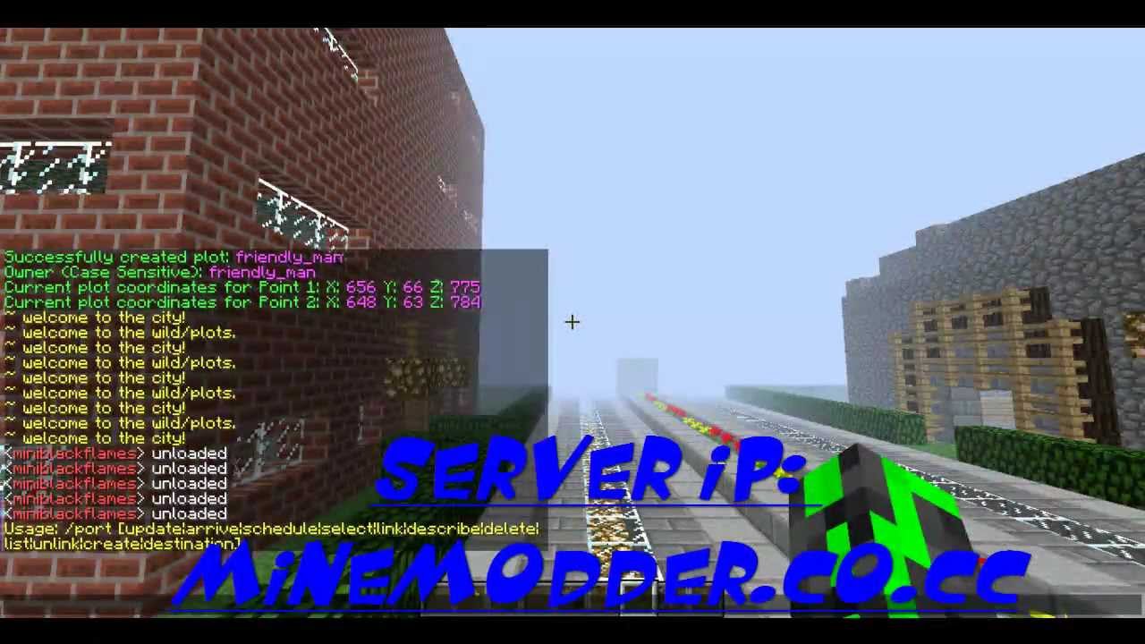 How to use buildersplot (minecraft plugin) - YouTube